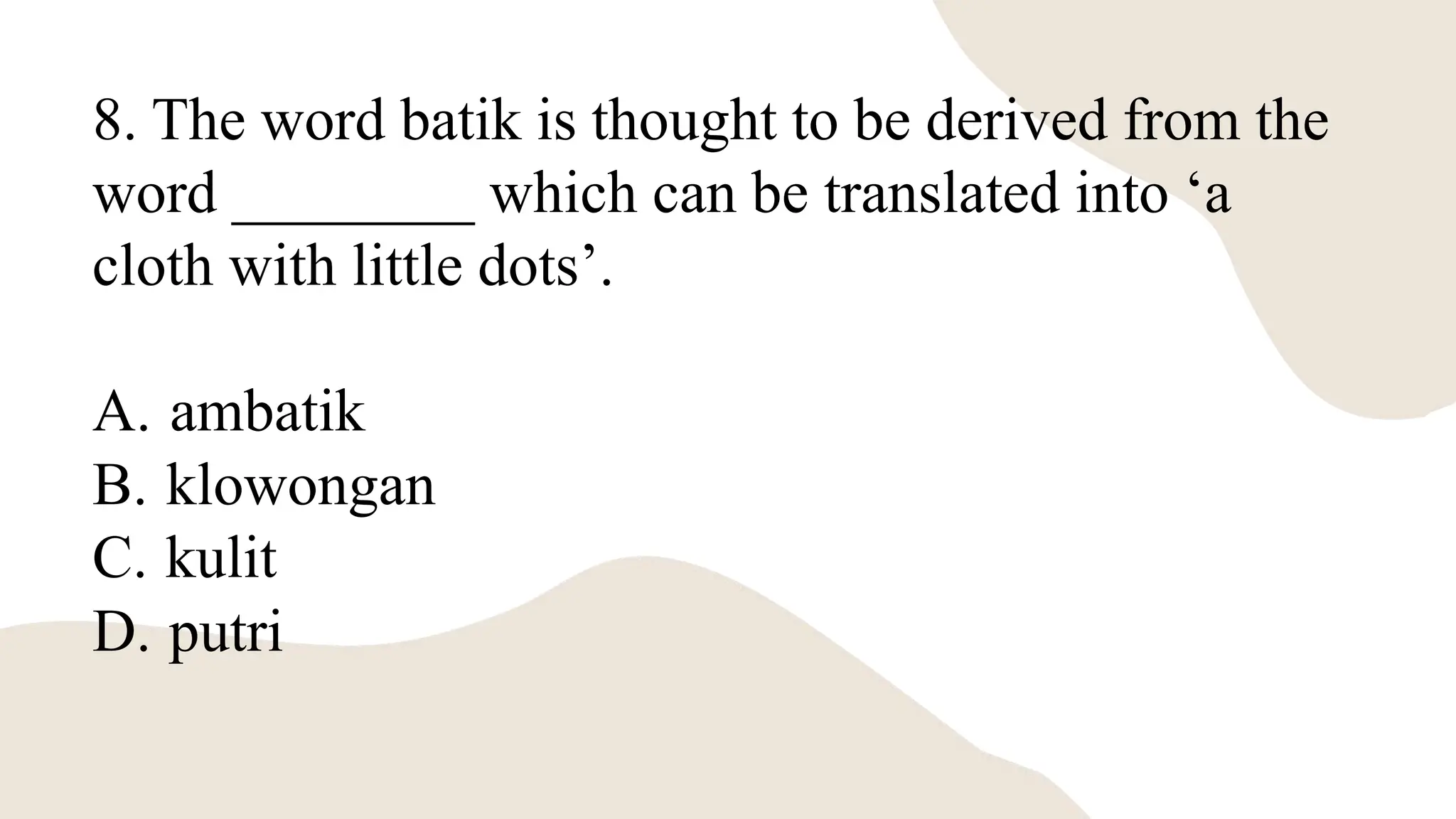 MAPEH (ARTS) MODULE 1 OR WEEK 1 GRADE 8 | PPTX