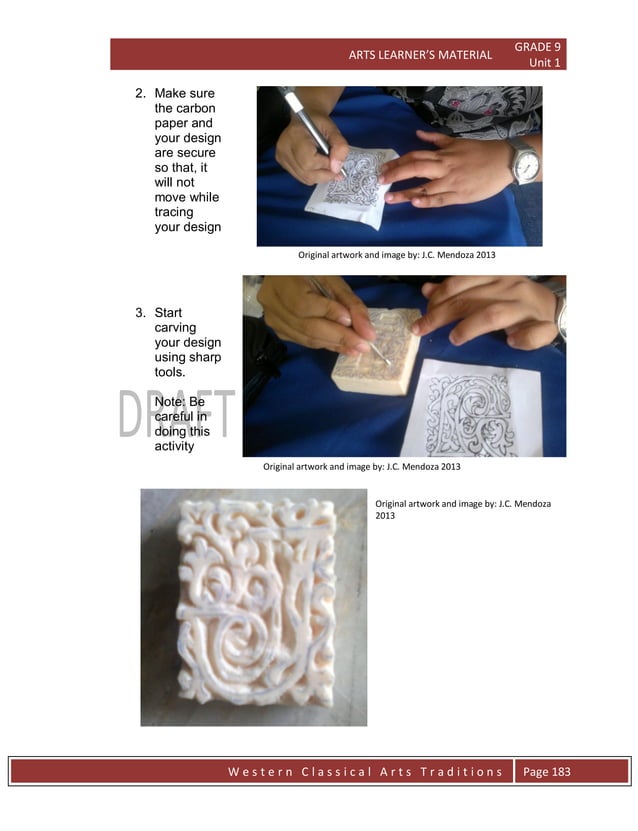 MAPEH Arts Grade 9 | PDF | Design | Fine Art