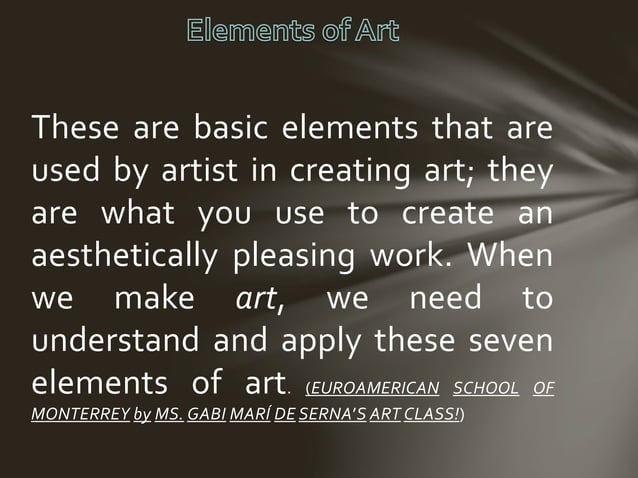 Arts 9 quarter 1 ppt | PPTX