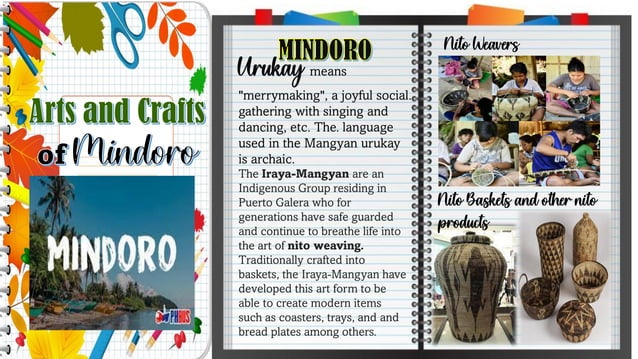 ARTS AND CRAFTS OF MIMAROPA MAPEH 7 ART LESSON | PPT