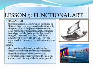 Arts andcrafts 7 q3 | PPTX