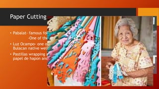 Arts and crafts from the highlands of luzon | PPTX