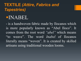 ARTS AND CRAFTS OF LUZON.pptx | Needlework | Arts and Crafts