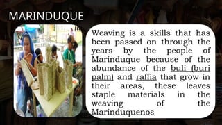 ARTS AND CRAFTS OF MIMAROPA.powerpoint00 | PPTX