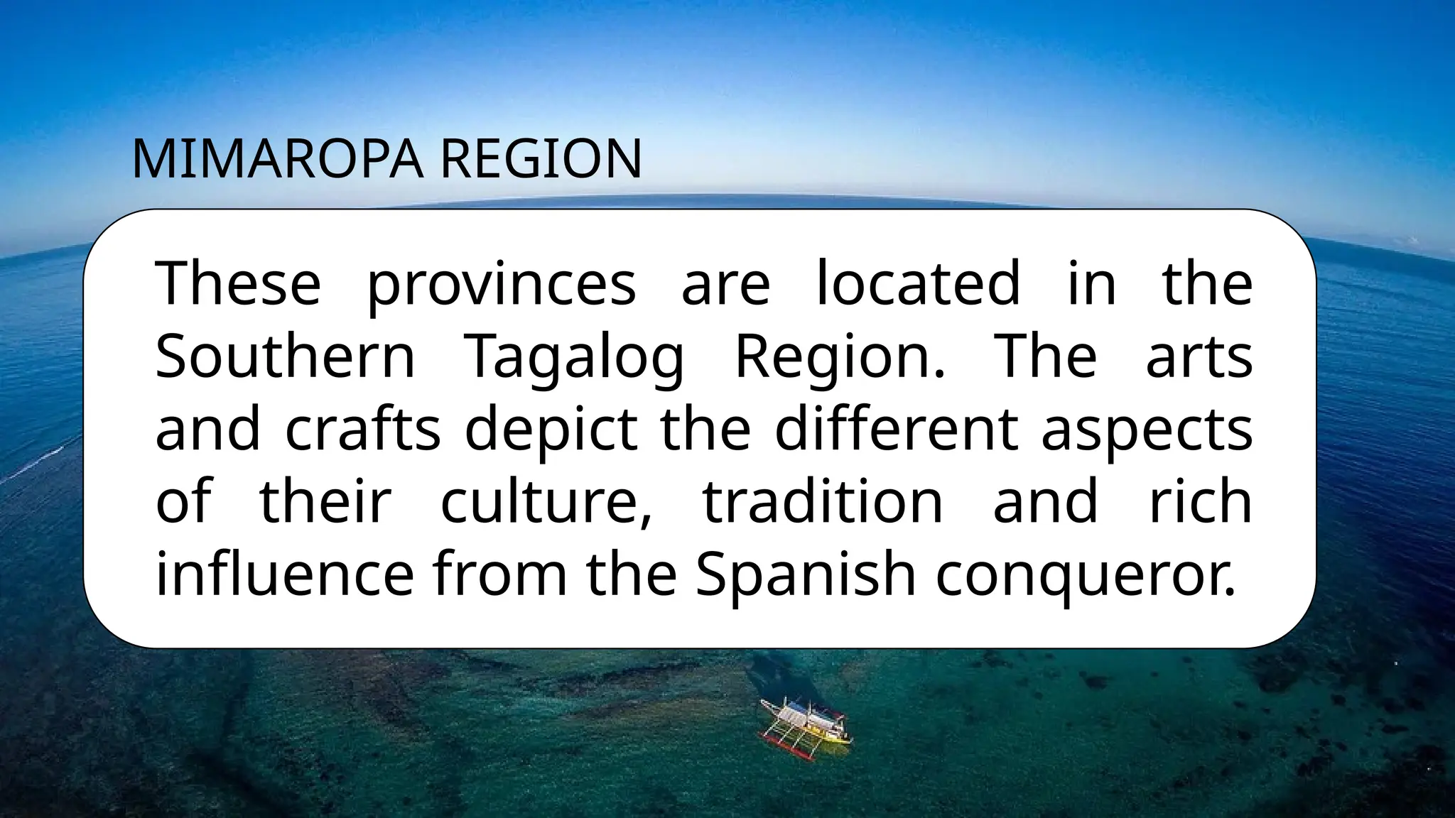 ARTS AND CRAFTS OF MIMAROPA Powerpoint Presentation | PPT