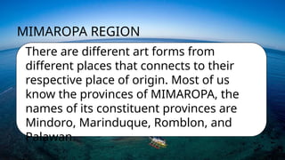 ARTS AND CRAFTS OF MIMAROPA Powerpoint Presentation | PPT