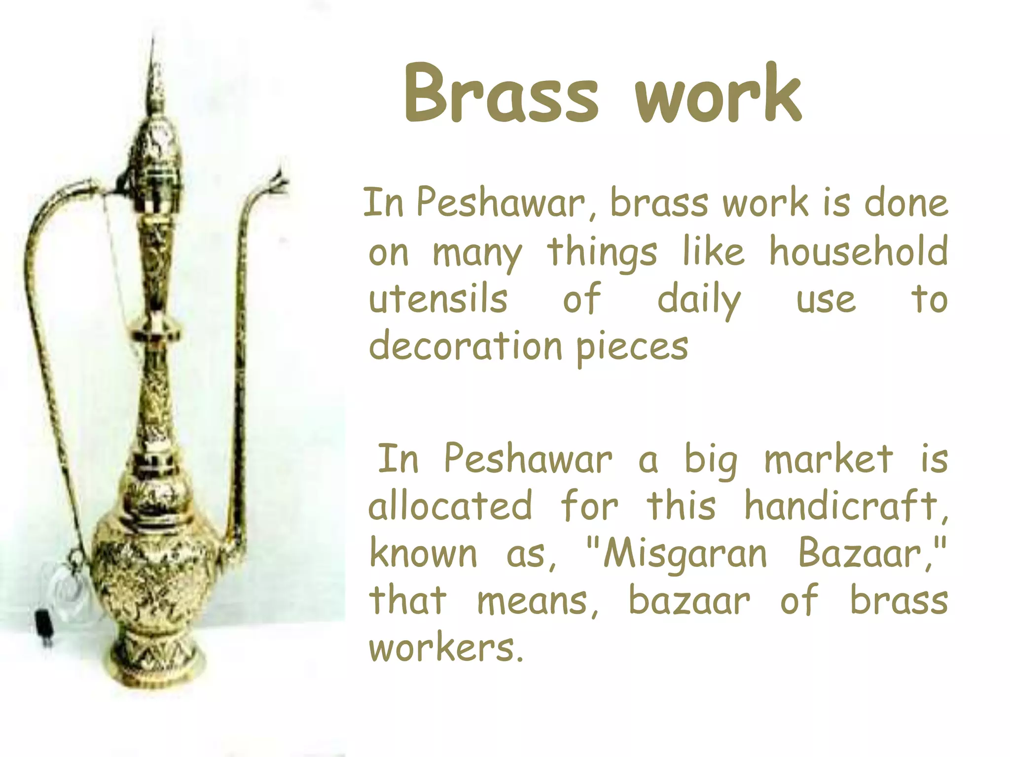 Arts and crafts of pakistan | PPTX