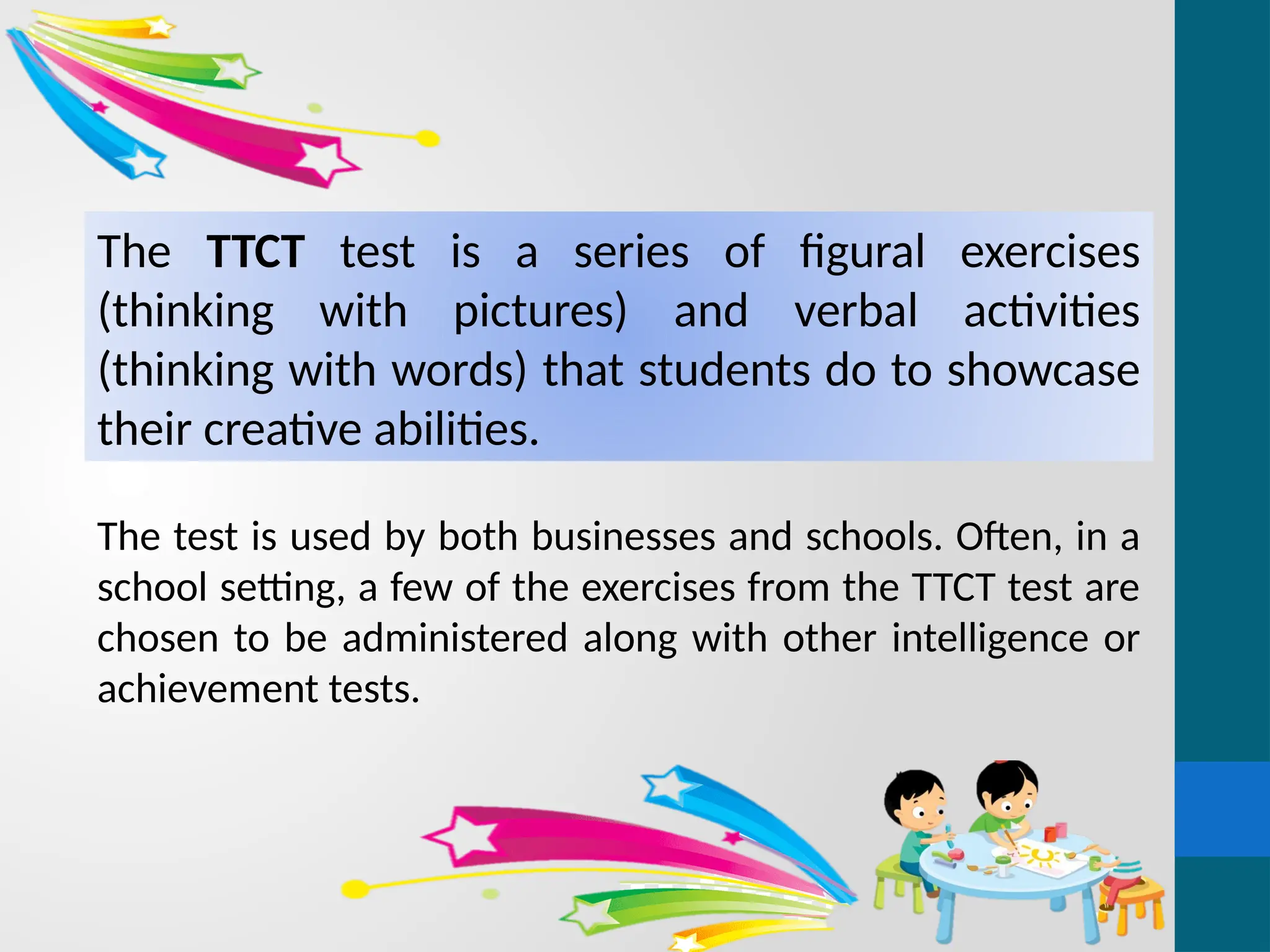 ARTS AND CREATIVITY-LITERACY in Childrenpptx | PPTX