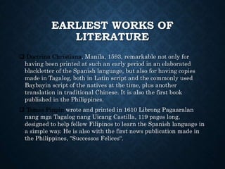 Arts and literature | PPTX