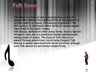 Arts apps Folk Dance | PPTX