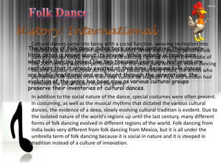Arts apps Folk Dance | PPT