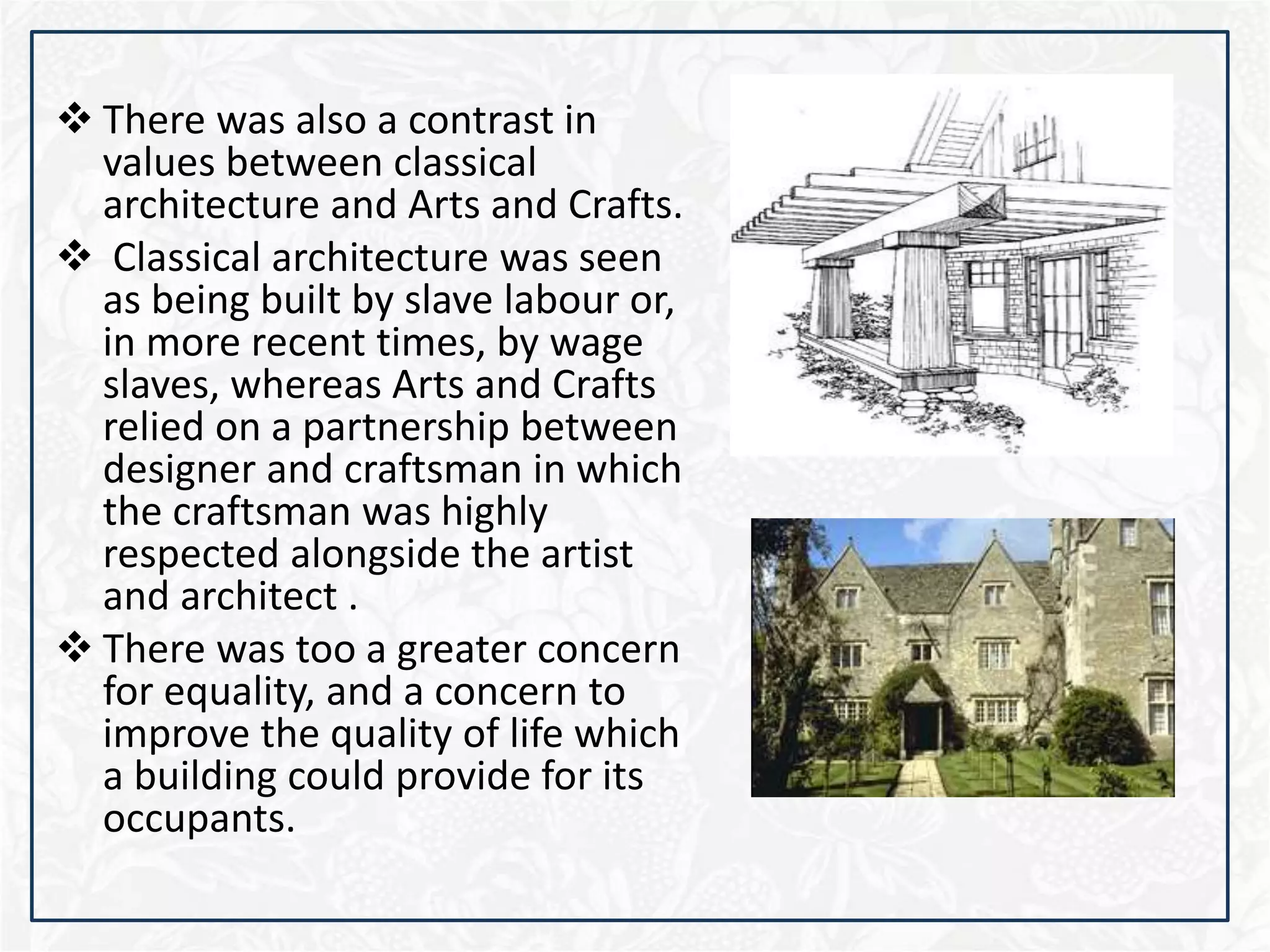 Arts and crafts Movement | PPTX