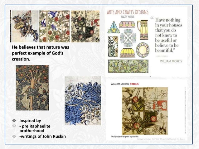 Arts and crafts Movement | PPTX