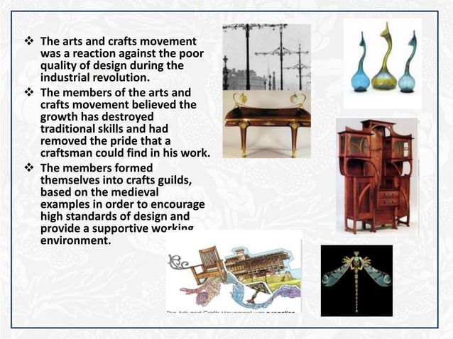 Arts and crafts Movement | PPTX