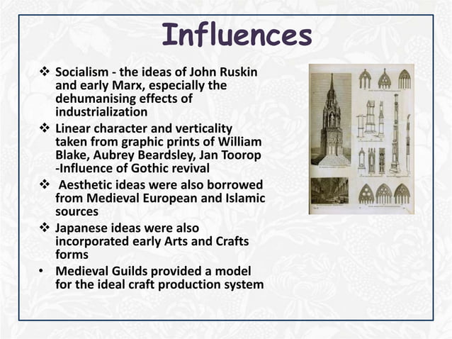 Arts and crafts Movement | PPTX