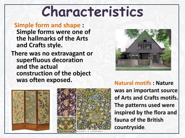 Arts and crafts Movement | PPTX
