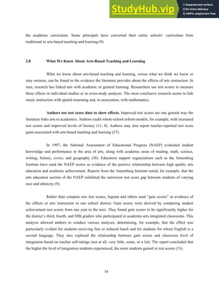 Arts Based Teachingand Learning | PDF