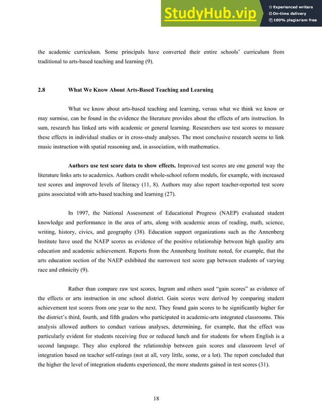 Arts Based Teachingand Learning | PDF