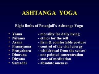 The Art & Science of Yoga | PPT