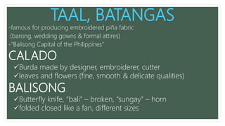 Arts & Crafts of Luzon | PPTX