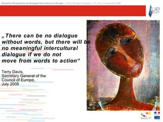 Arts, Culture and Intercultural Dialogue | PPT