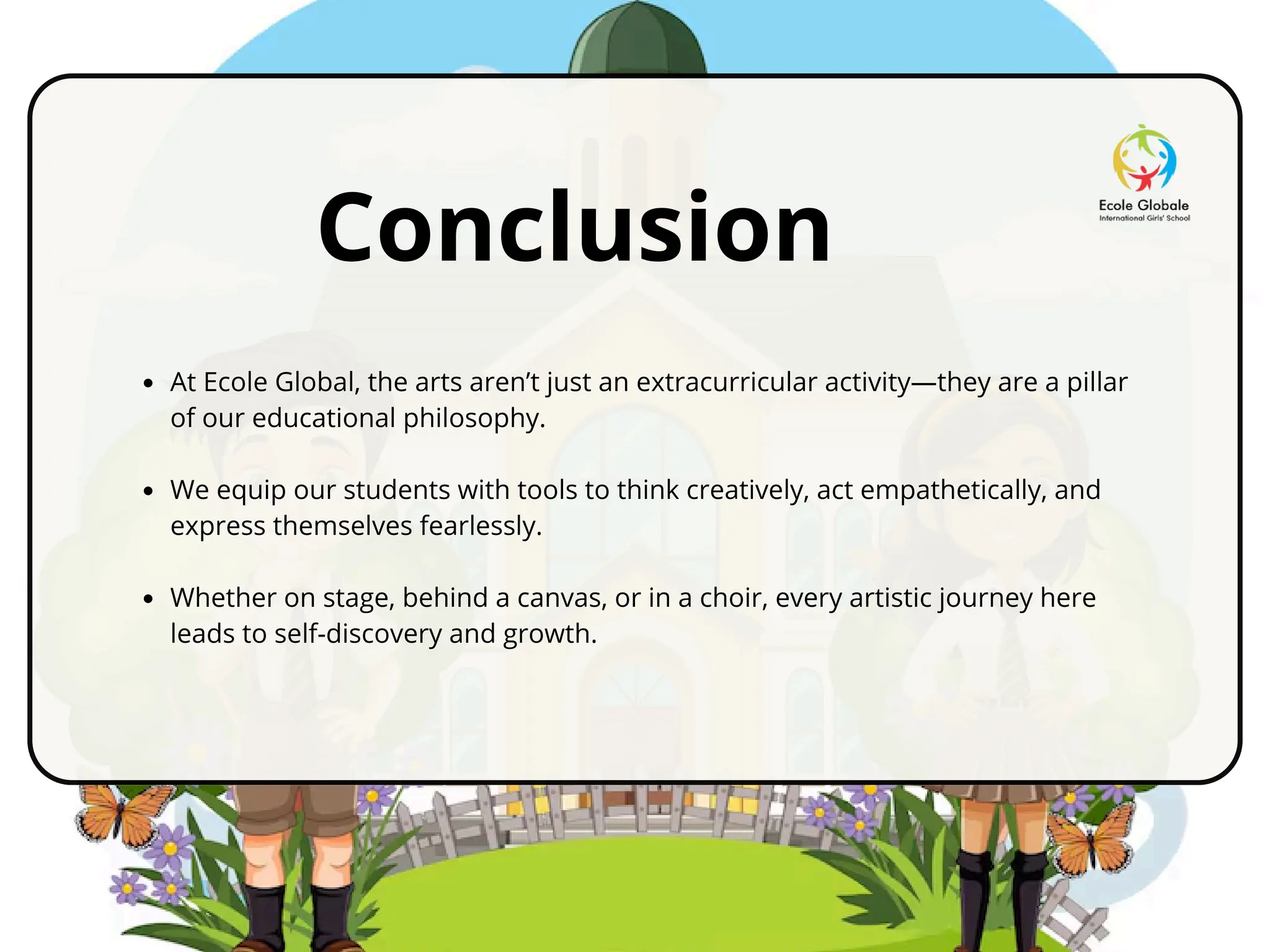 Arts & Culture at Ecole Global Music, Drama & Visual Expression. | PPT