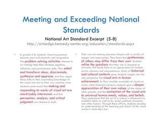 Visual Arts Curriculum | PDF