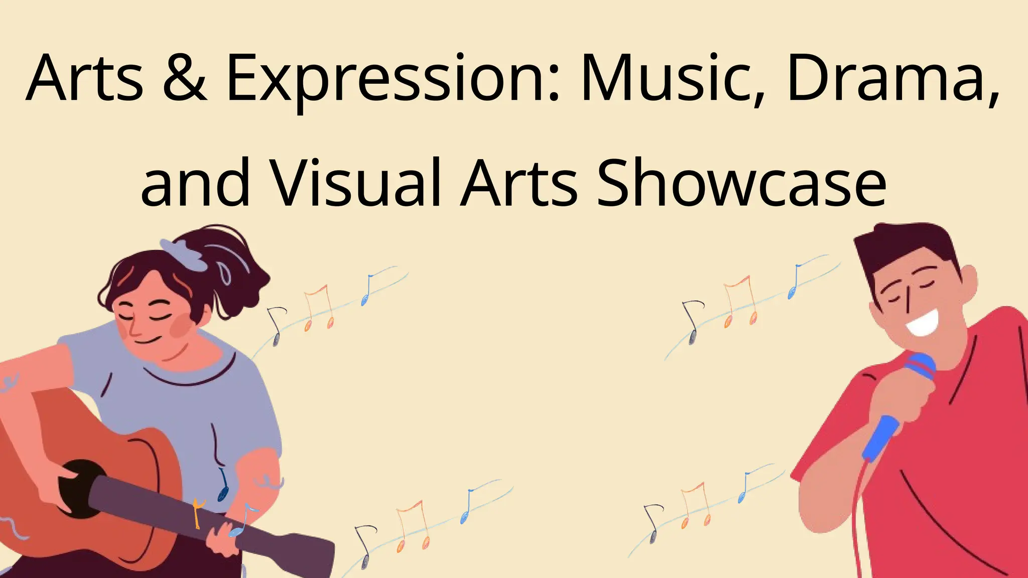 Arts & Expression Music, Drama, and Visual Arts Showcase.pptx