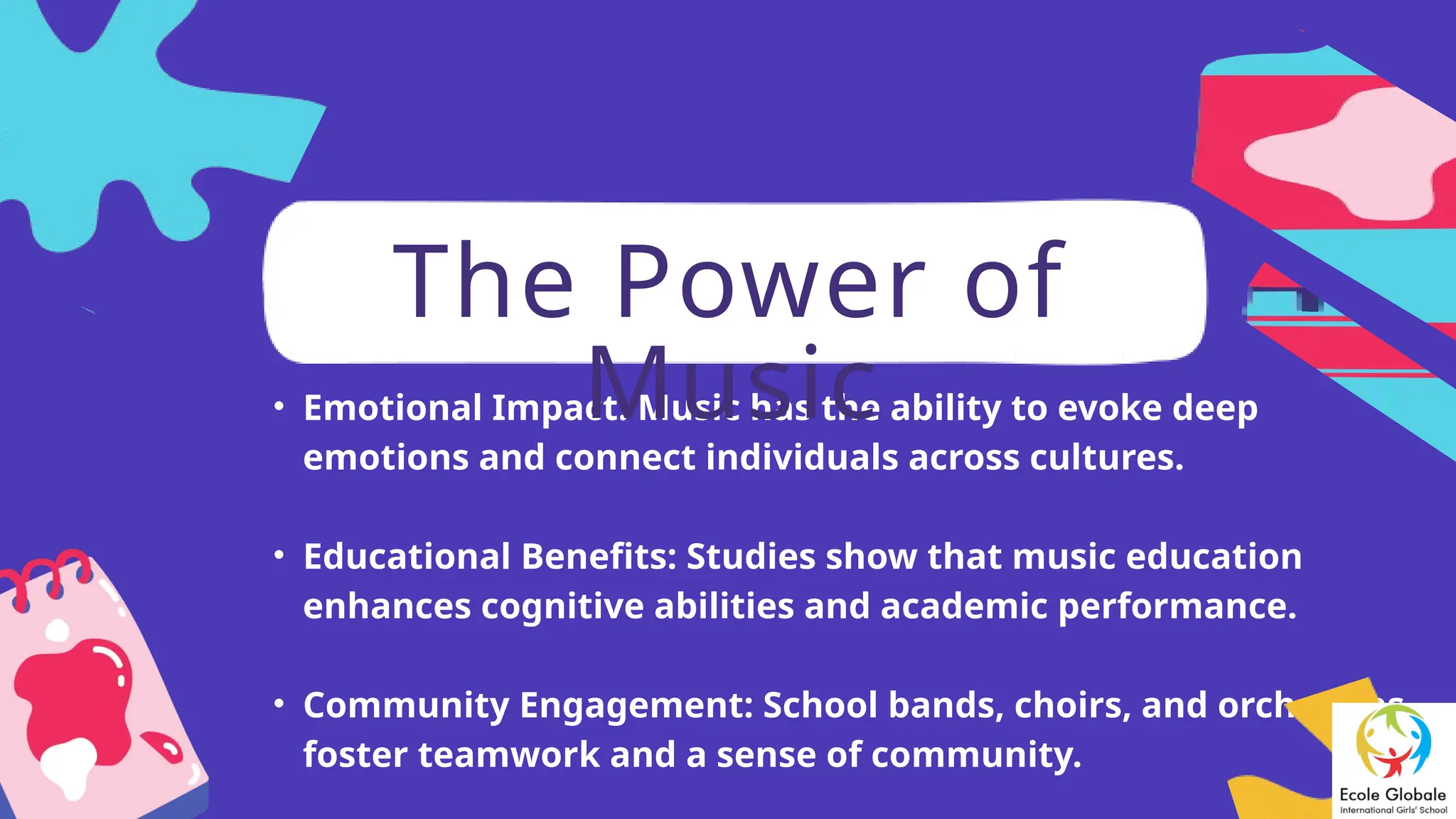 Arts & Expression Music, Drama & Visual Arts Showcase.pptx