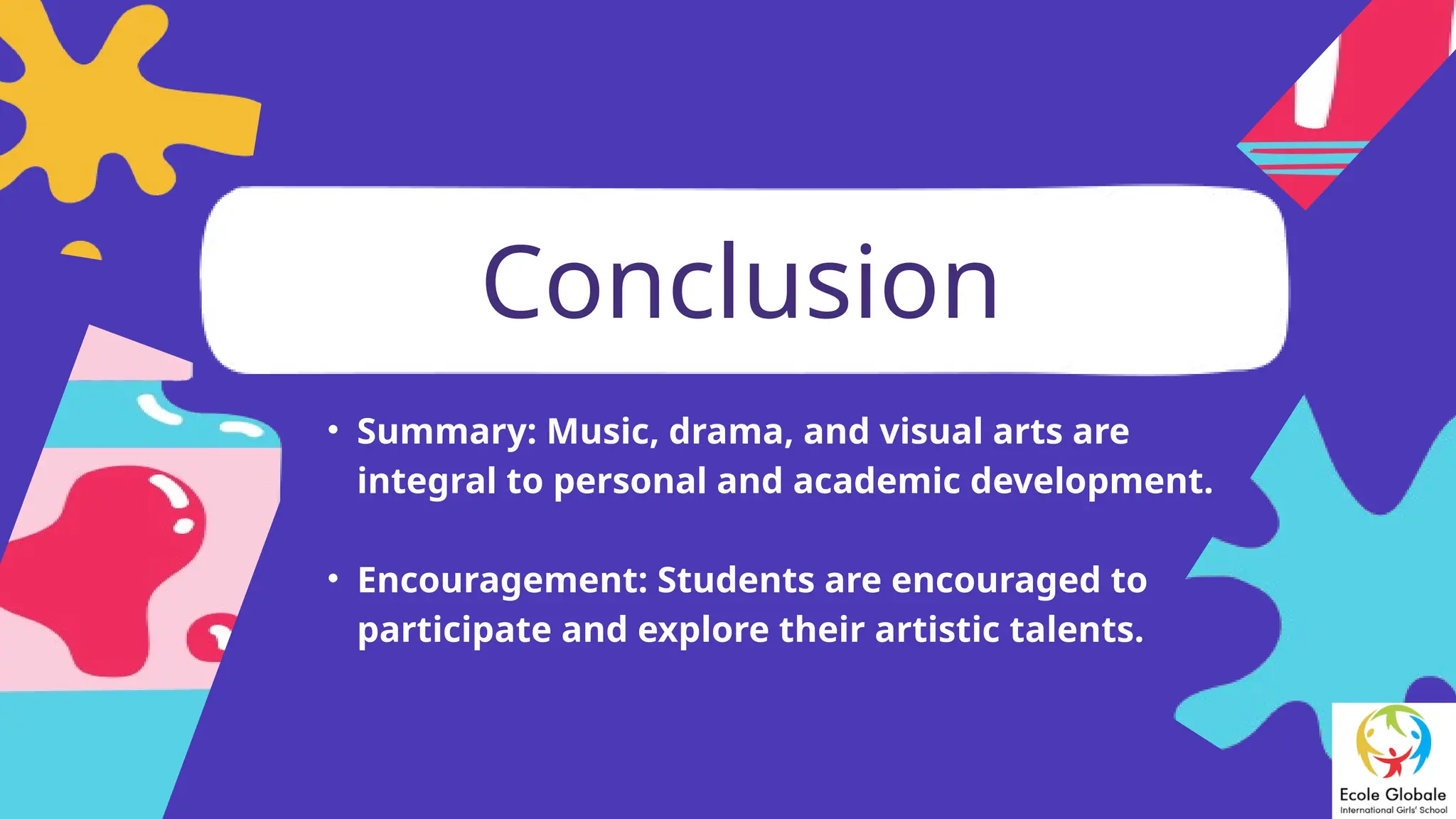 Arts & Expression Music, Drama & Visual Arts Showcase.pptx