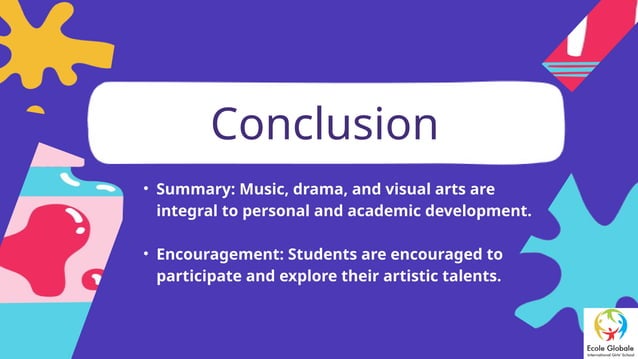 Arts & Expression Music, Drama & Visual Arts Showcase.pptx