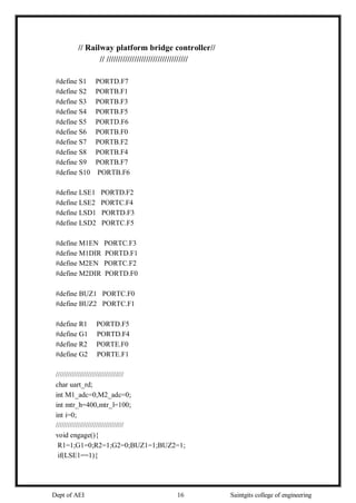 Arts final project(MOBILE BRIDGE PLATFORM) | PDF