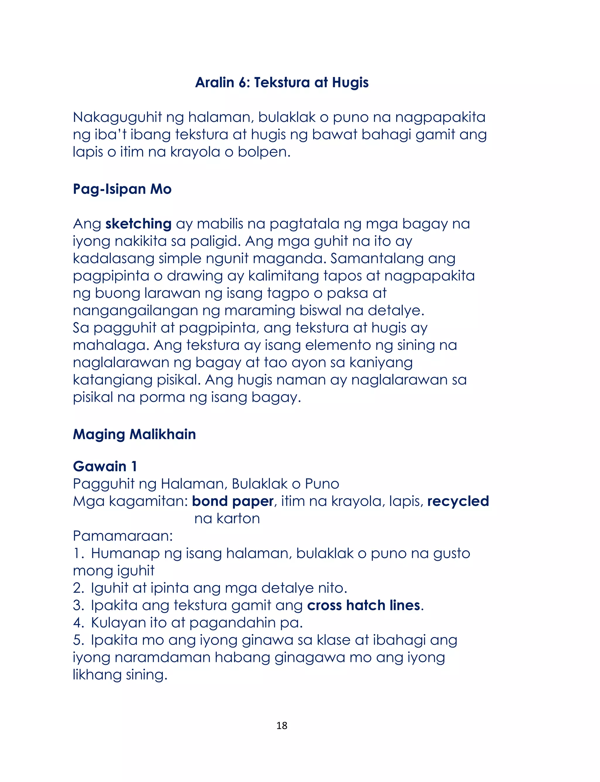 Arts gr.3 tagalog q1 | DOCX