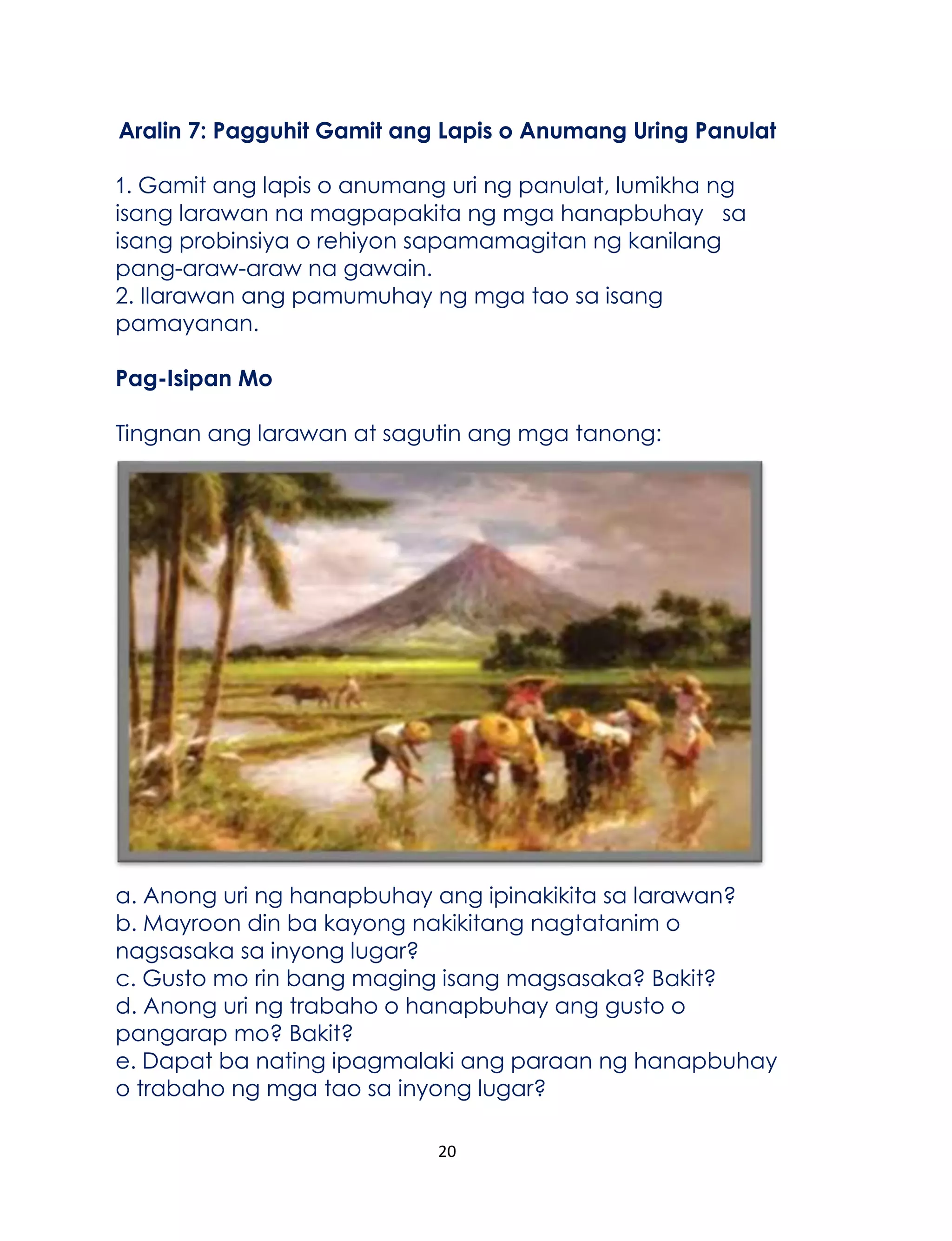 Hanapbuhay Sa Komunidad Clipart People