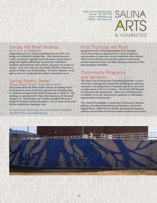 City of Salina-Arts Infusion Program | PDF