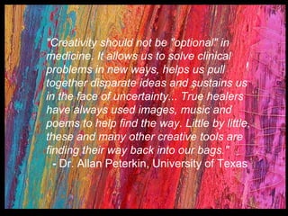 Arts in Healthcare | PPT