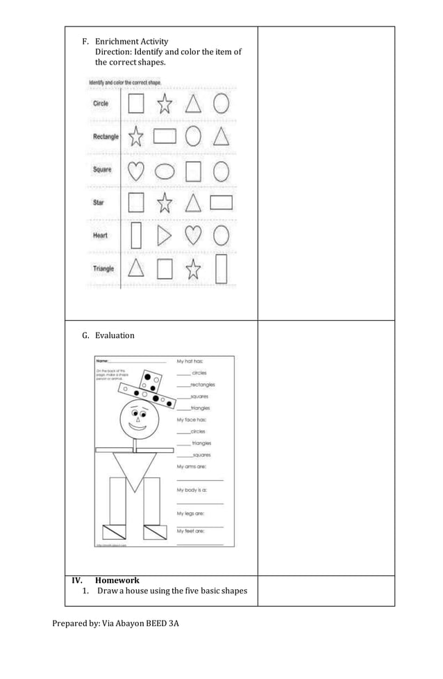 Mapeh Arts Lesson Plan For Grade 12