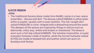 ATTIRE, FABRICS AND TAPESTRIES OF LUZON | PPTX