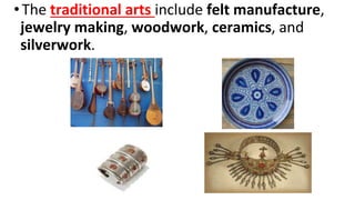 ARTS OF CENTRAL ASIA power point presentation | PPTX