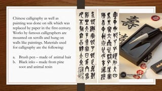 Arts of china | PPTX