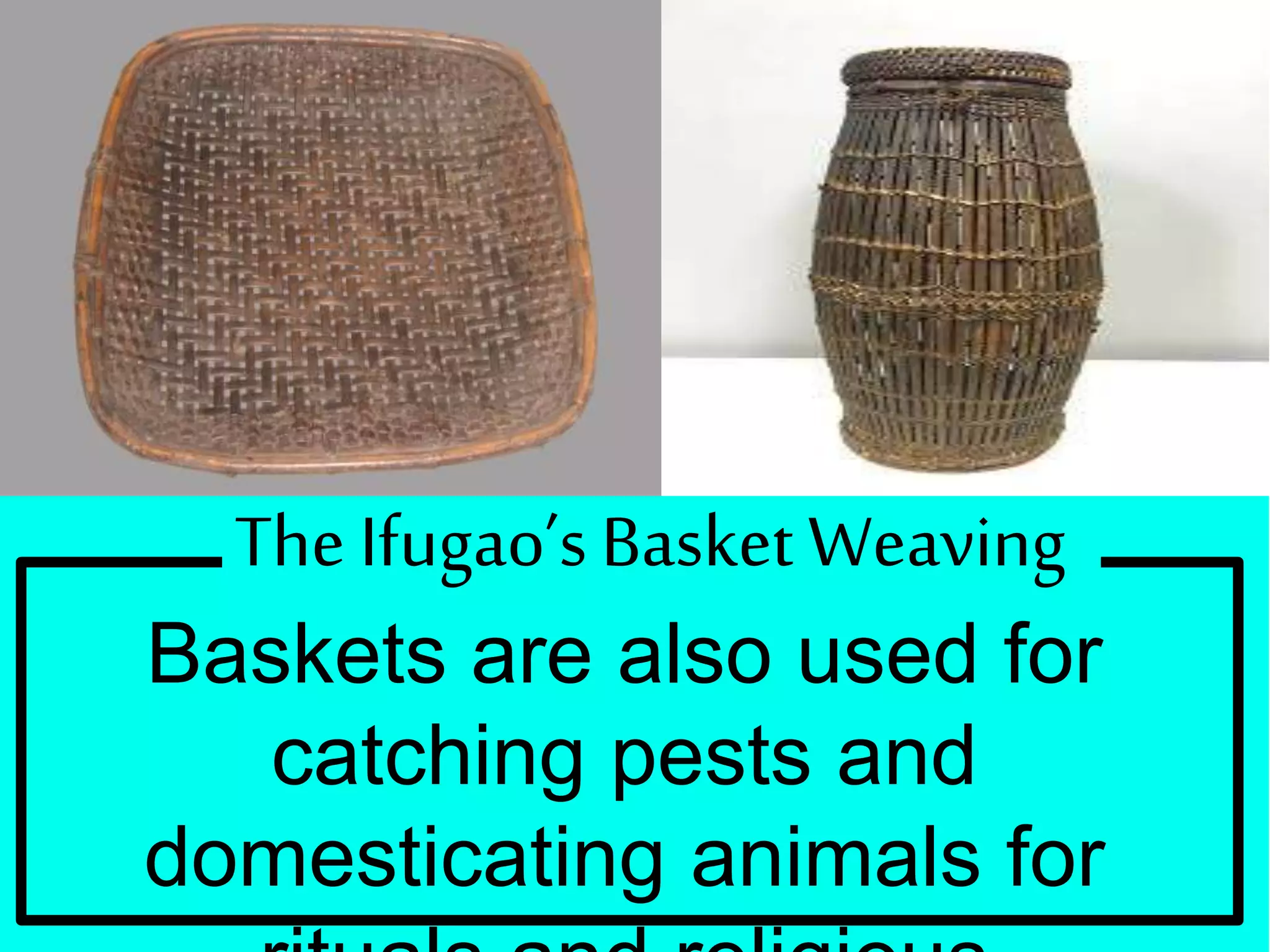 Arts of Highland Luzon (Ifugao) | PPTX
