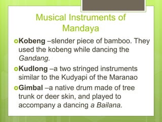 Arts of mindanao | PPTX