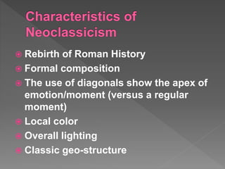 Arts of the neo classical period (1780-1840) | PPTX