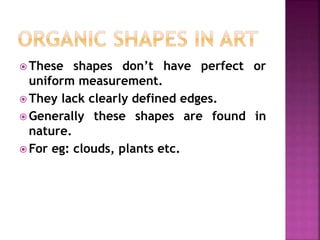 organic shapes in art. ppt | PPTX