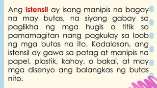 ARTS Paggawa ng Istensil Quarter 3 .pptx