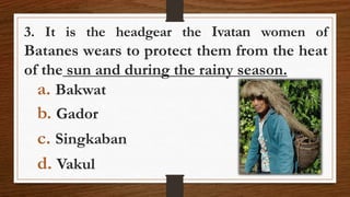 Arts of Luzon (Cagayan Valley and Central luzon).ppt