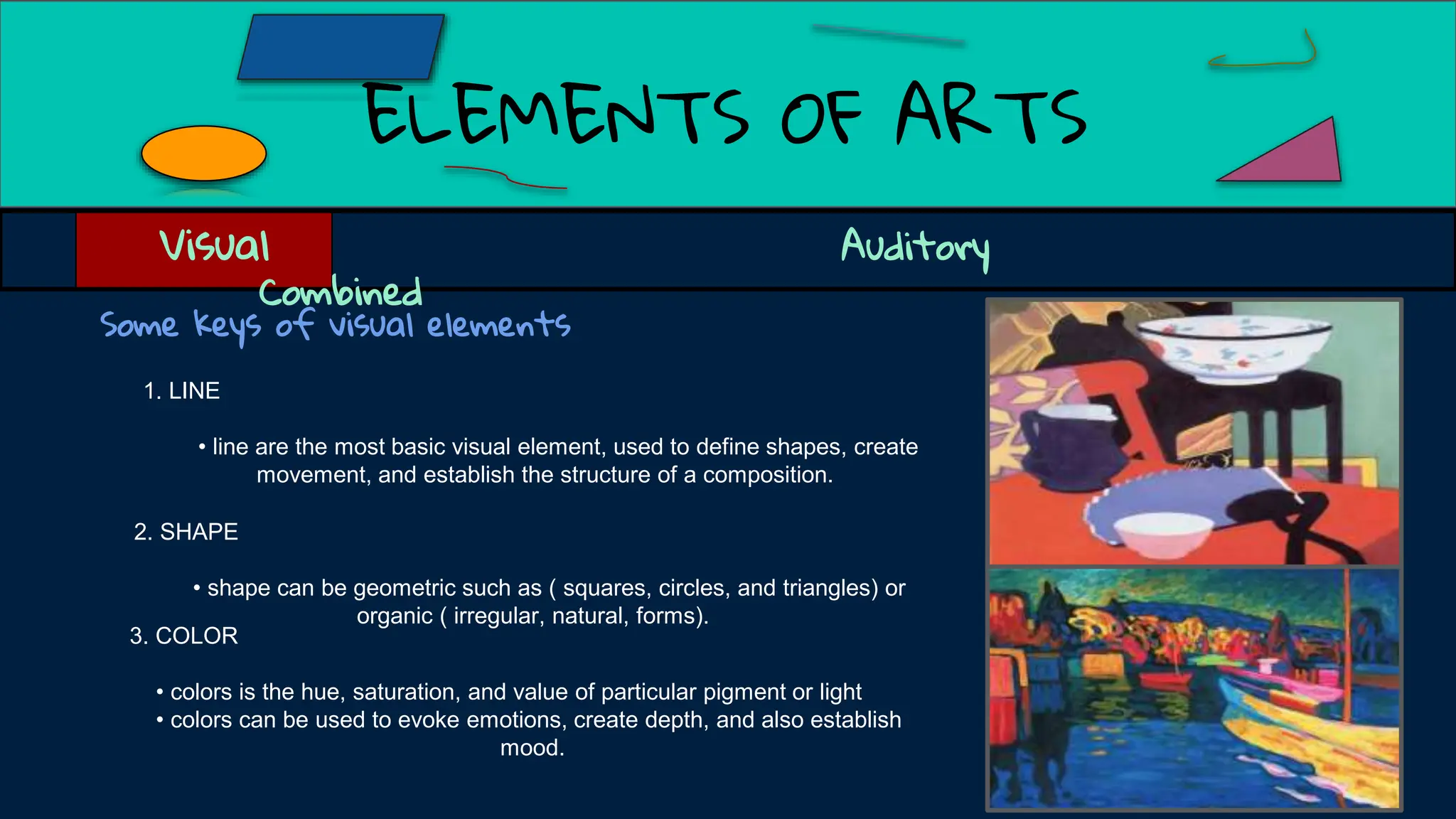 Element of art, Transcreation and usions and overlapping and ...