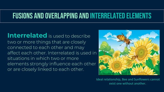 Element of art, Transcreation and usions and overlapping and ...