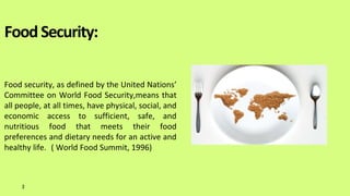 Food security | PPTX