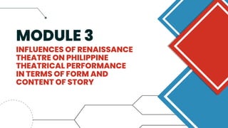 GRADE 9 - ARTS (Theatrical Forms from Different Art Periods) | PDF